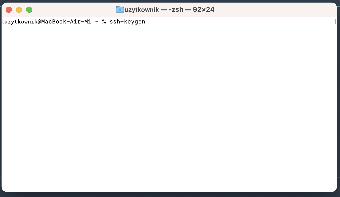 Generowanie kluczy SSH (RSA) w systemie MacOS - Zenbox